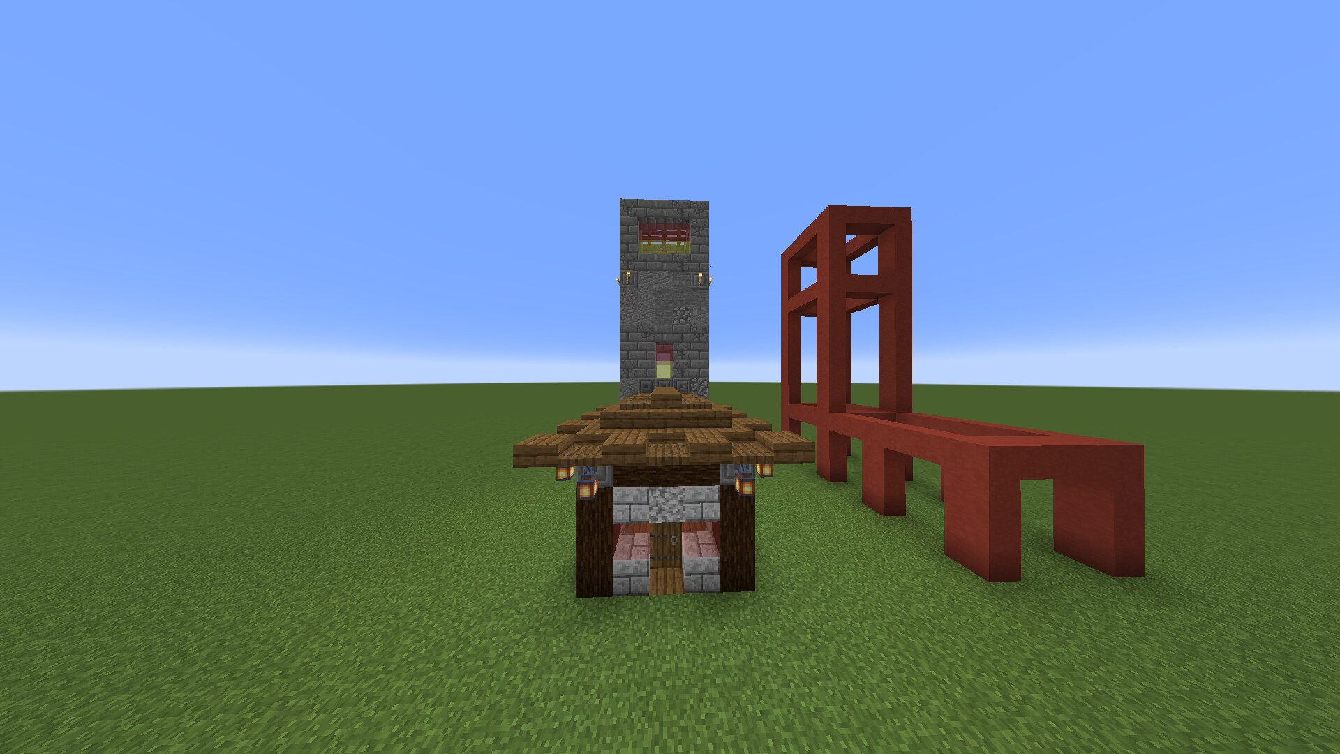 Short tower Minecraft Map