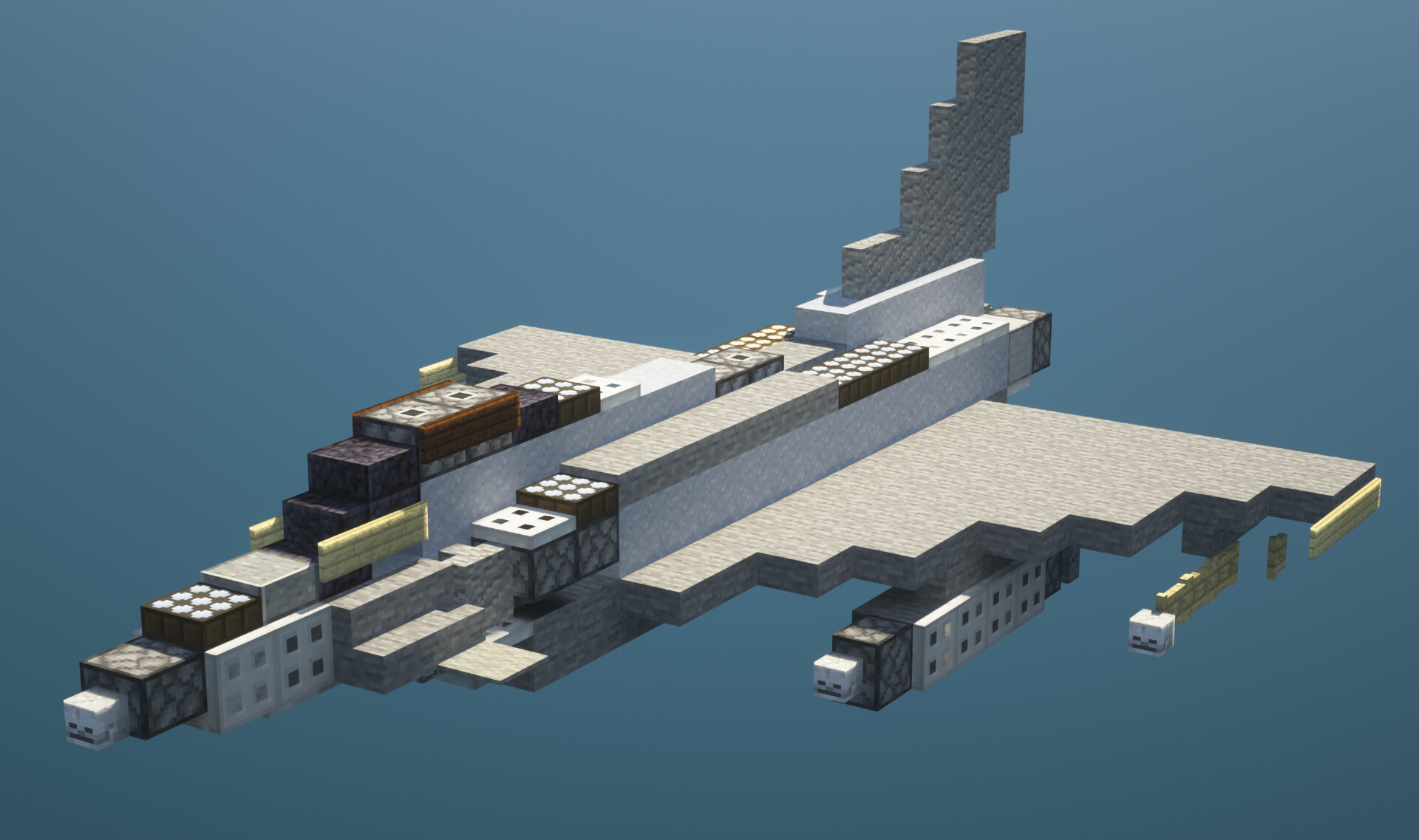 Eurofighter Typhoon 1.5:1 Scale Minecraft Map