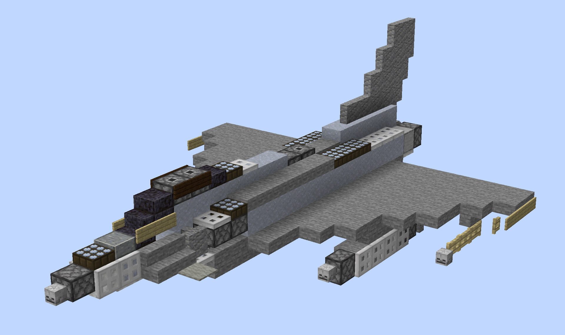 Eurofighter Typhoon 1.5:1 Scale Minecraft Map