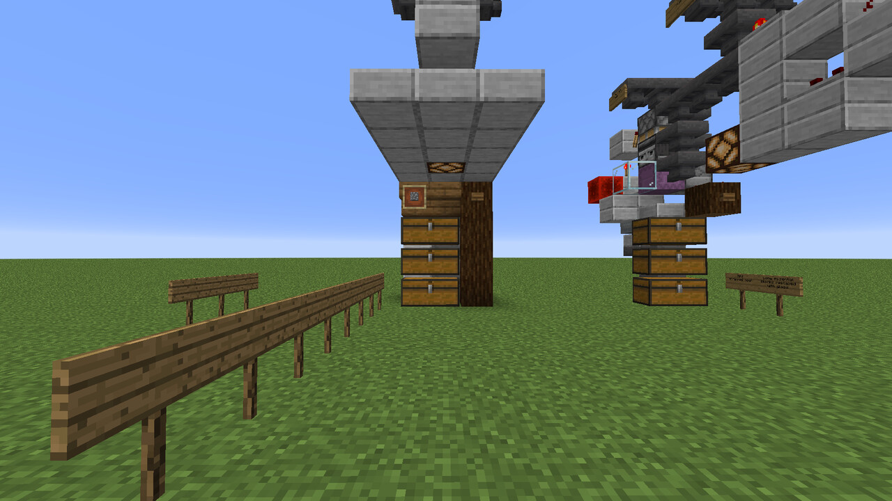 mass storage modular compact item sorter and Shulker loader Minecraft Map