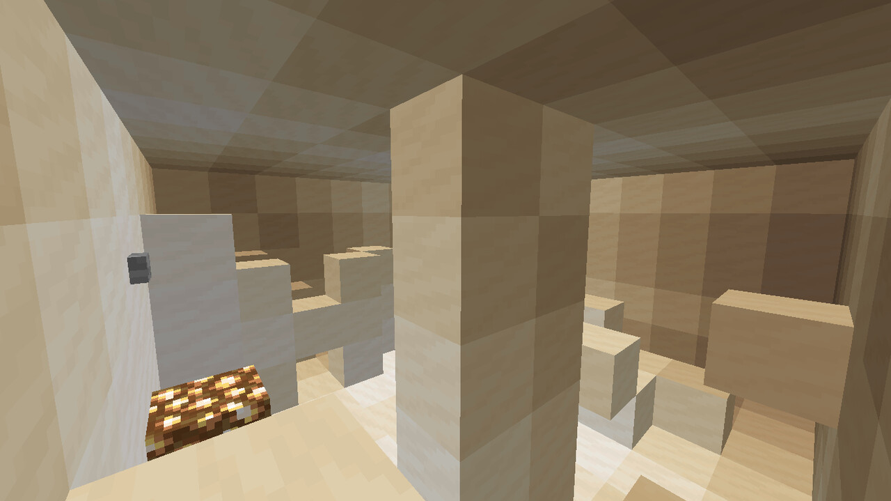 find the button! Minecraft Map