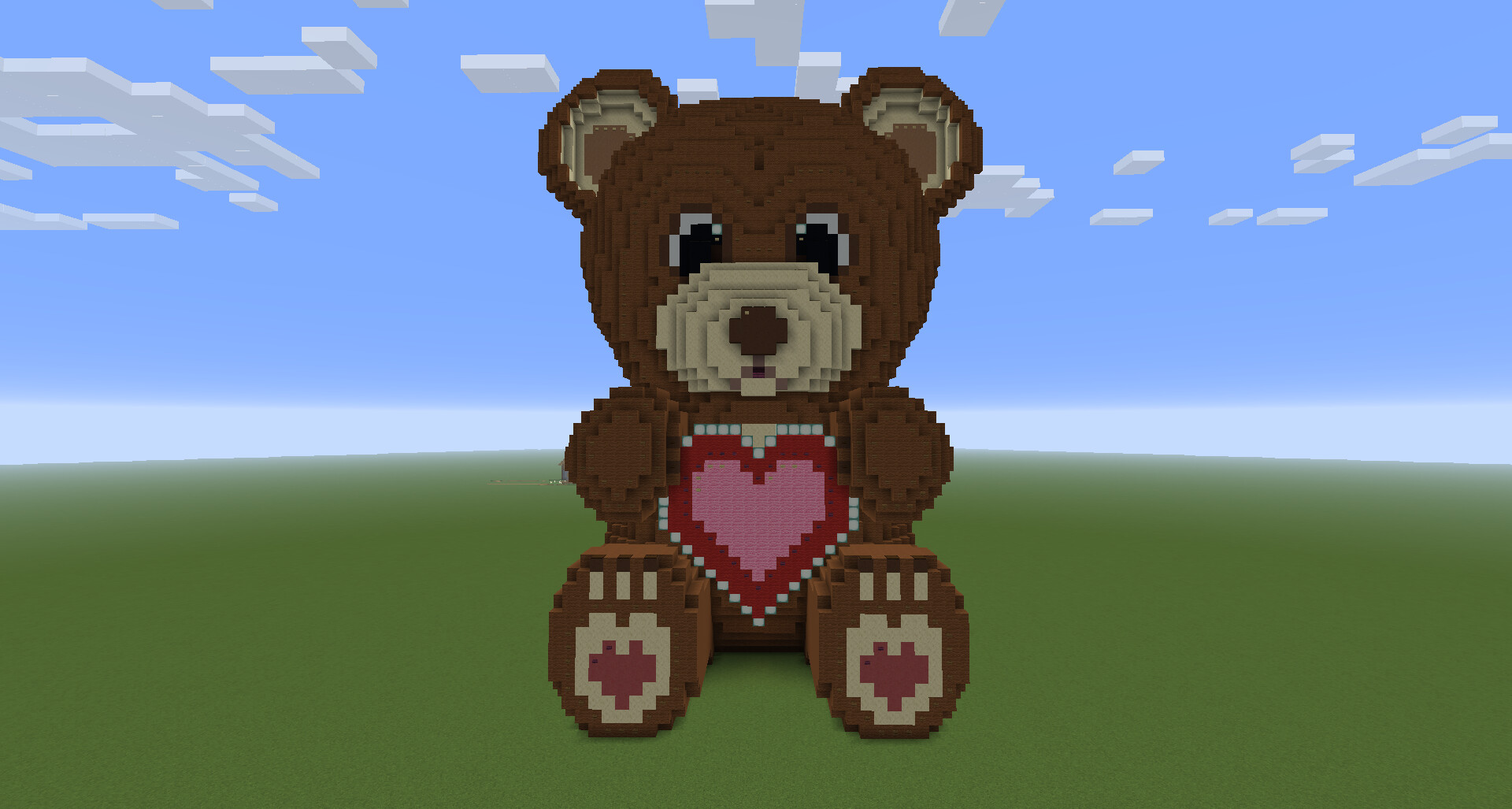2021 Valentine's Day Teddy Bear Minecraft Map