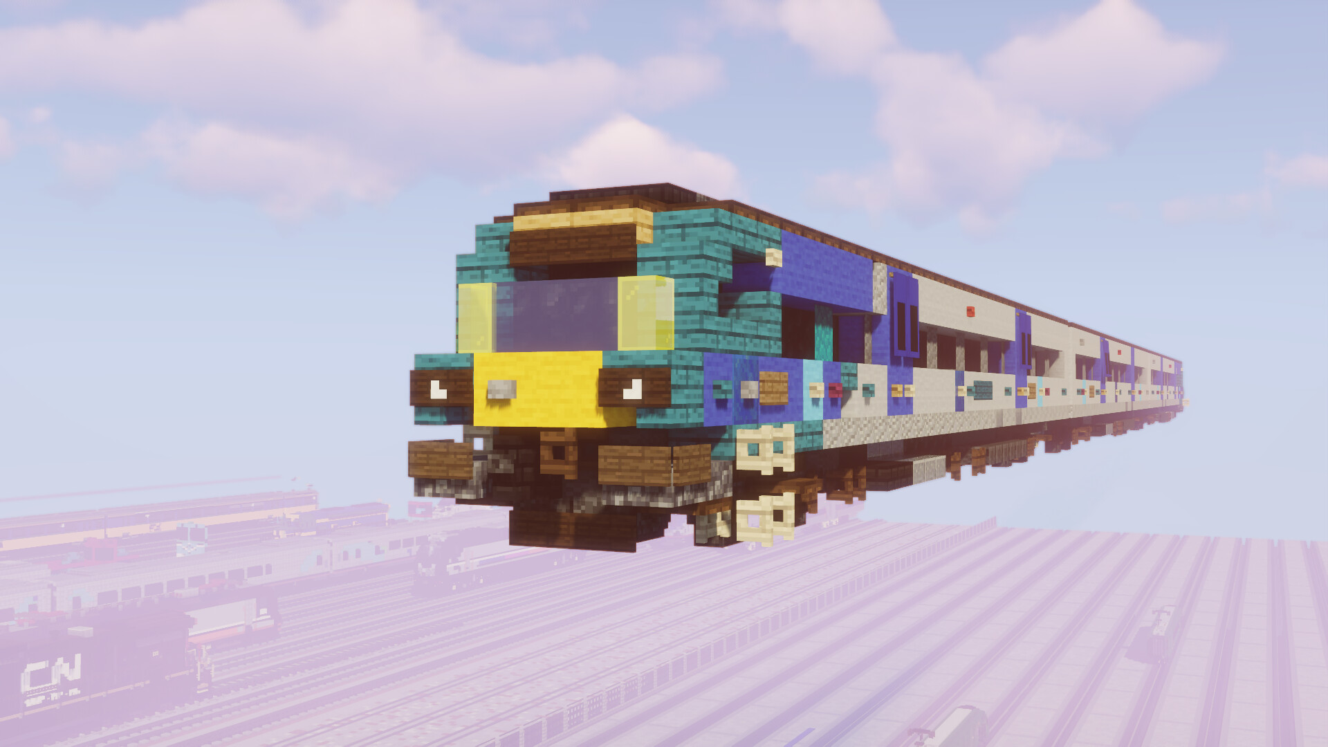 Northern Trains Class 195 Civity Minecraft Map