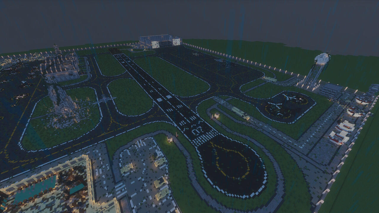 Abandoned Army/Military/Air Base Minecraft Map
