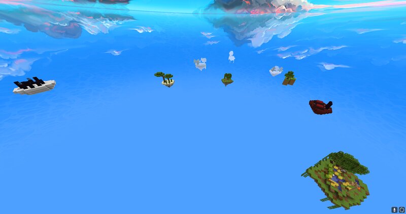 Multi Island SkyBlock (9 Islands) Minecraft Map