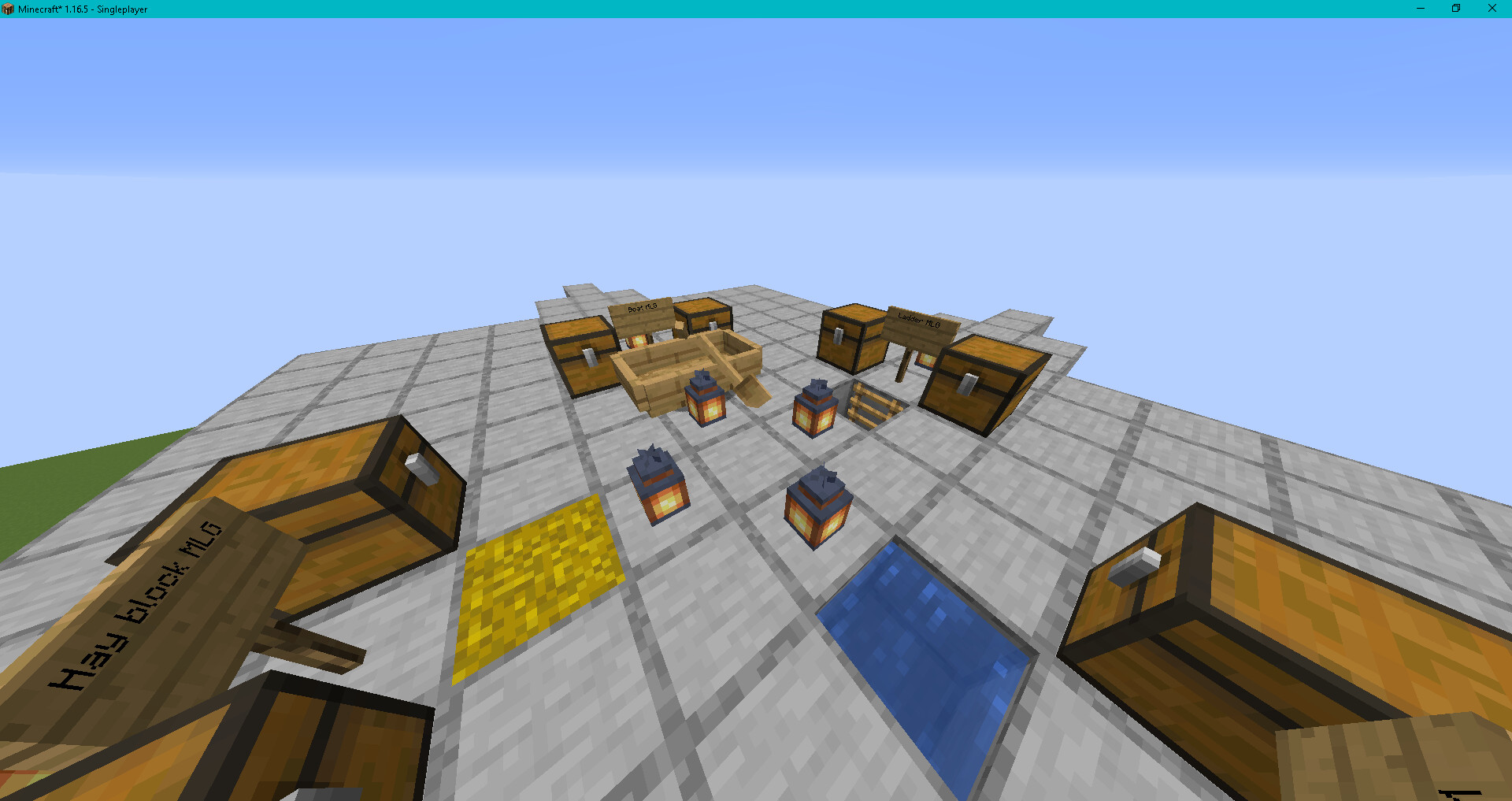 MLG training course Minecraft Map