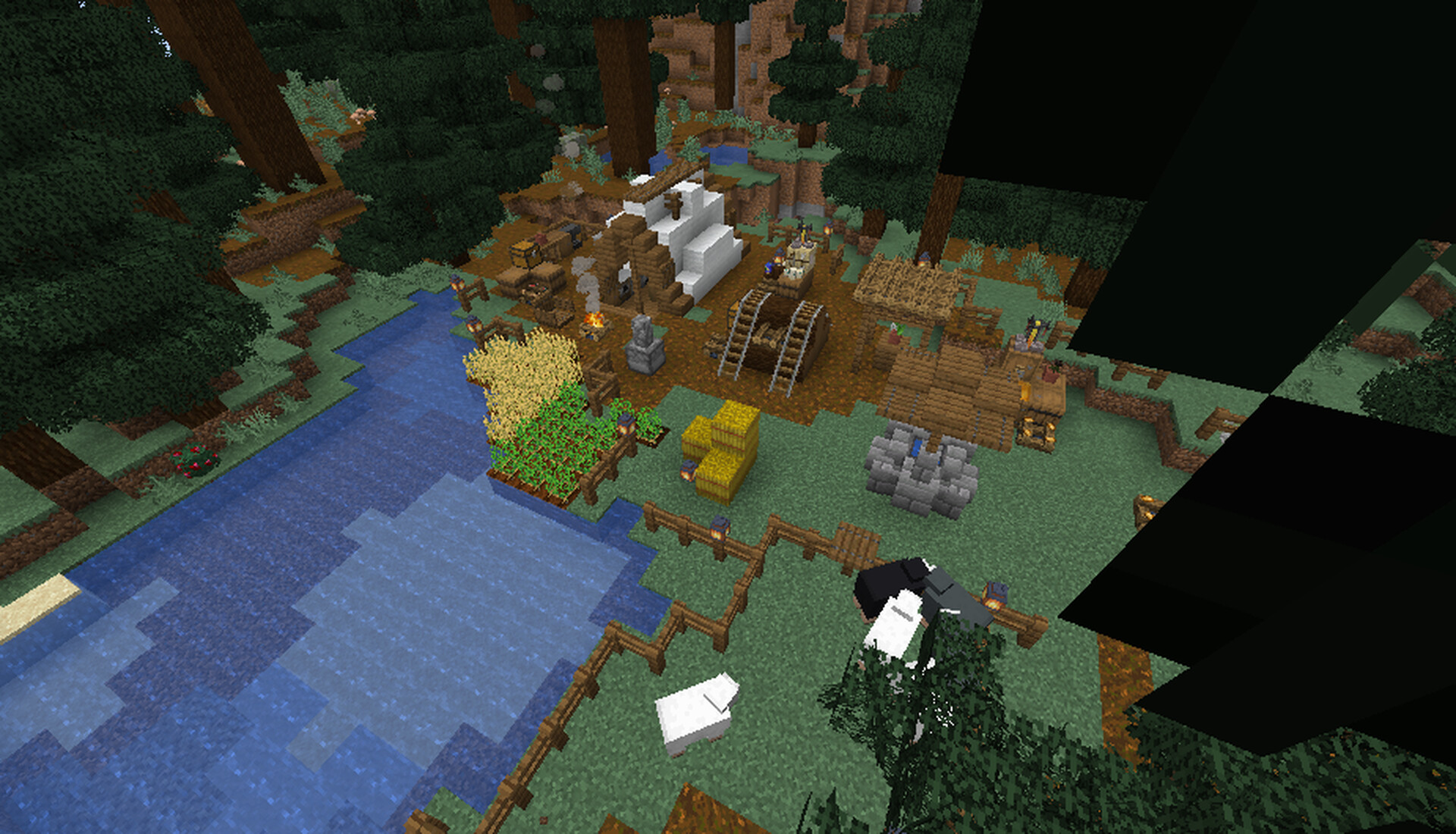 Spruce Forest Camp Minecraft Map