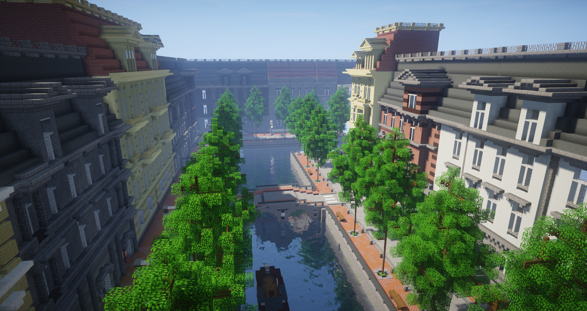 Canal Houses (Amsterdam) Minecraft Map