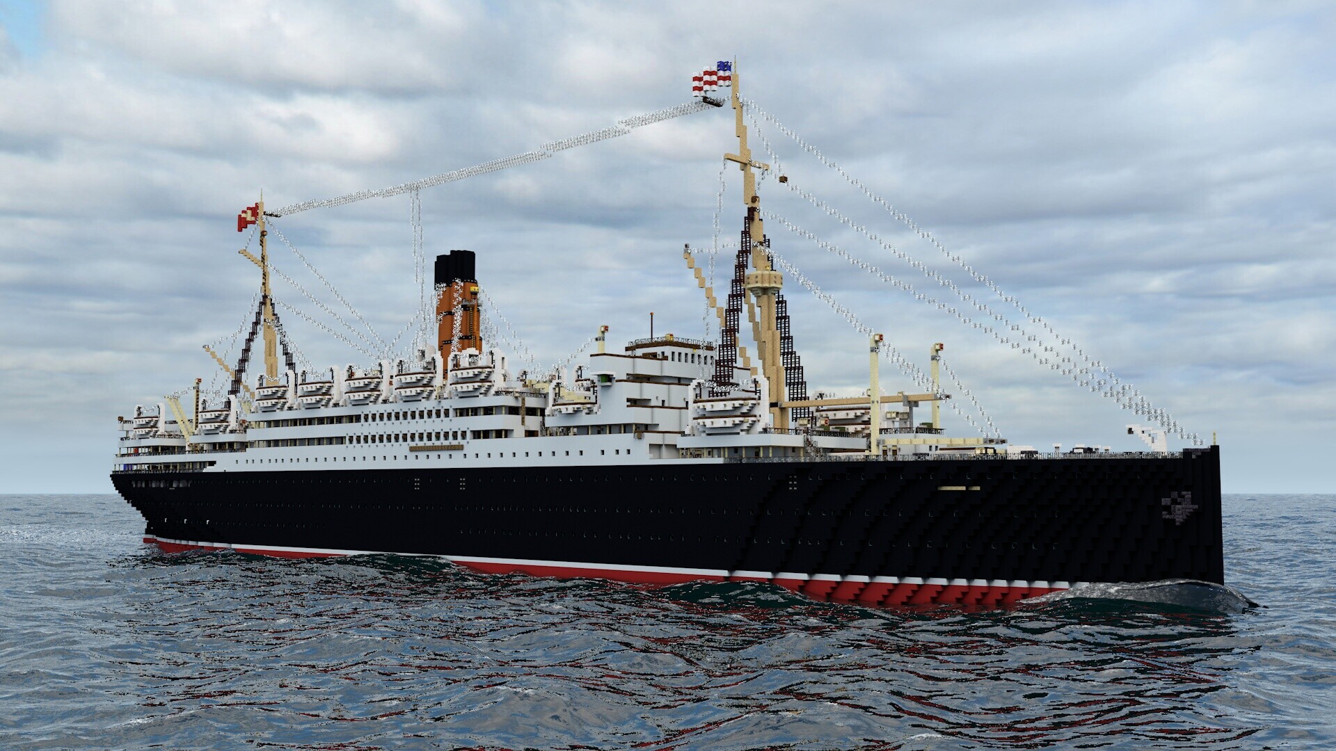 RMS Laconia (1922) Minecraft Map