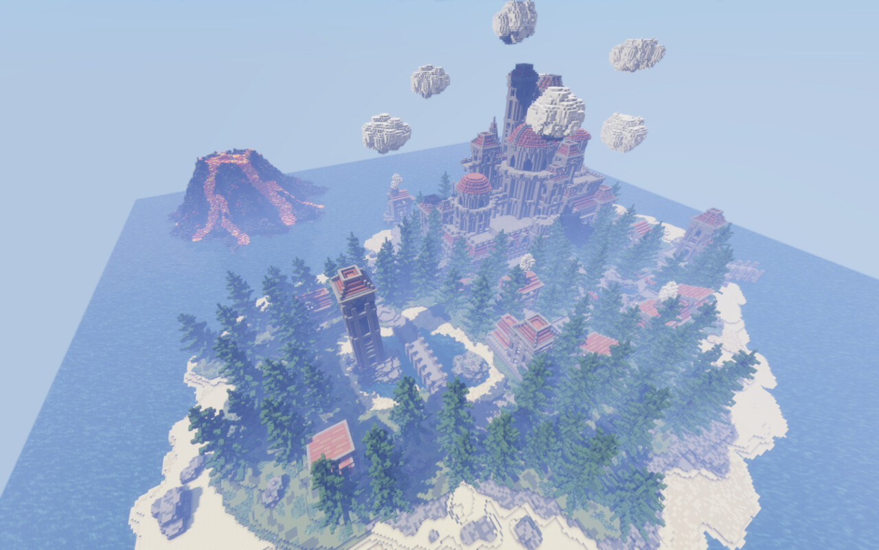 🍂 ISLAND HUB 🍂 Minecraft Map