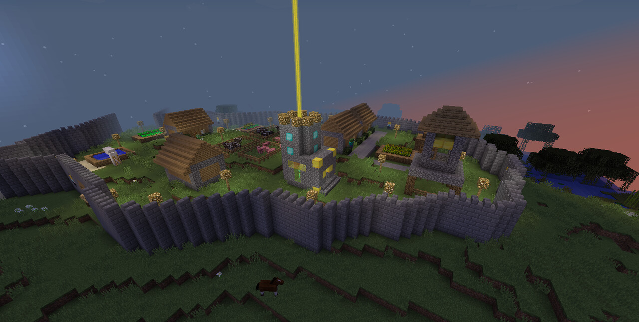 MINECRAFT Village ready Minecraft Map