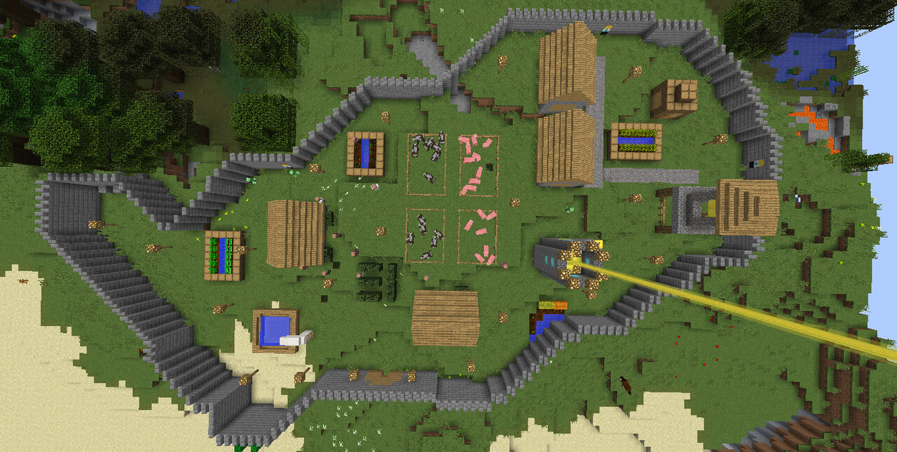 MINECRAFT Village ready Minecraft Map