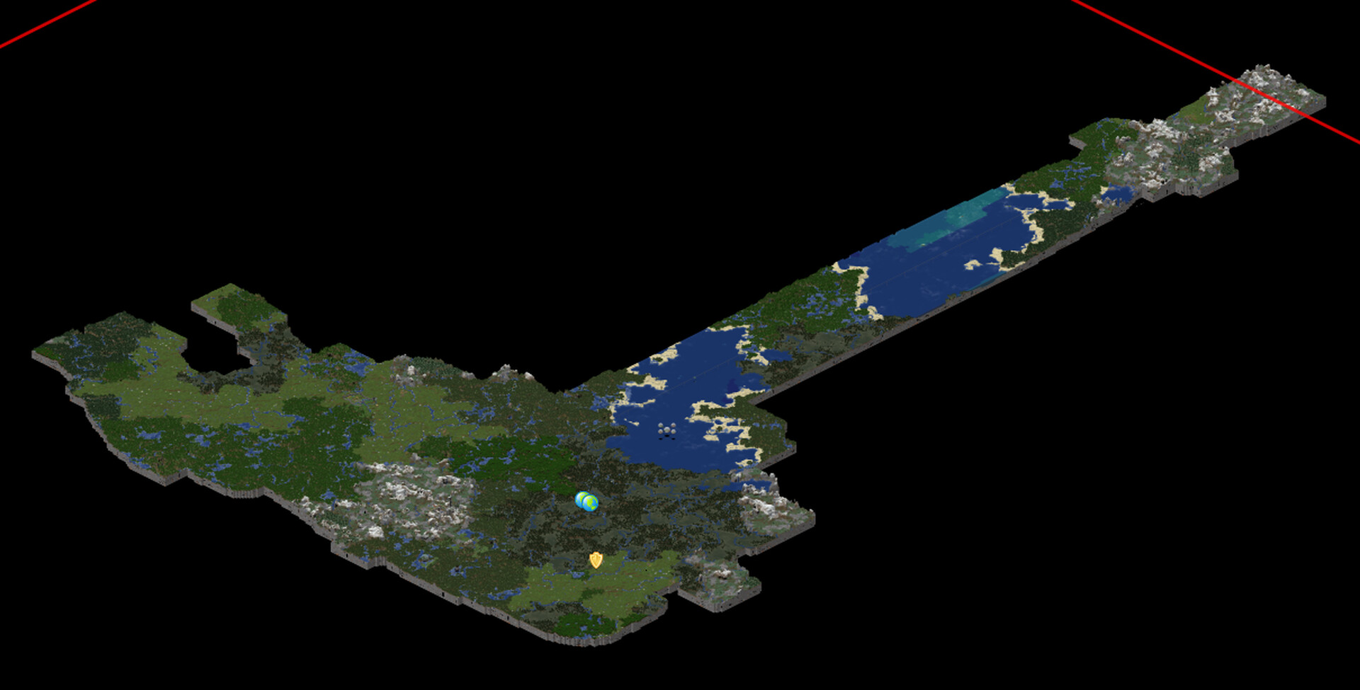 Gibscraft - Shattered World Minecraft Map