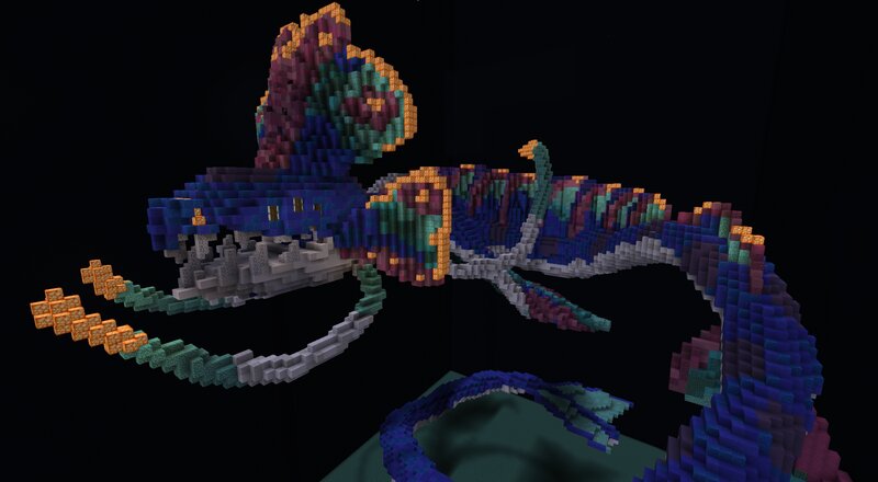 Sea serpent - Organic [1.16] Minecraft Map