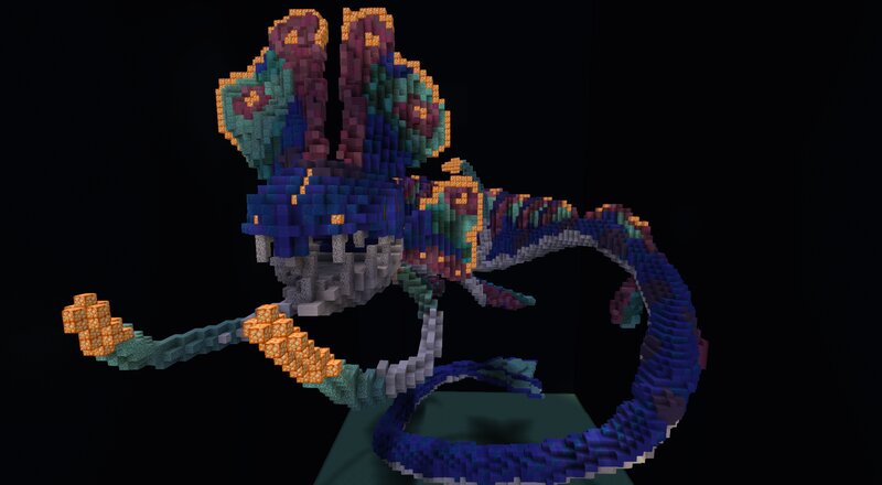 Sea serpent - Organic [1.16] Minecraft Map