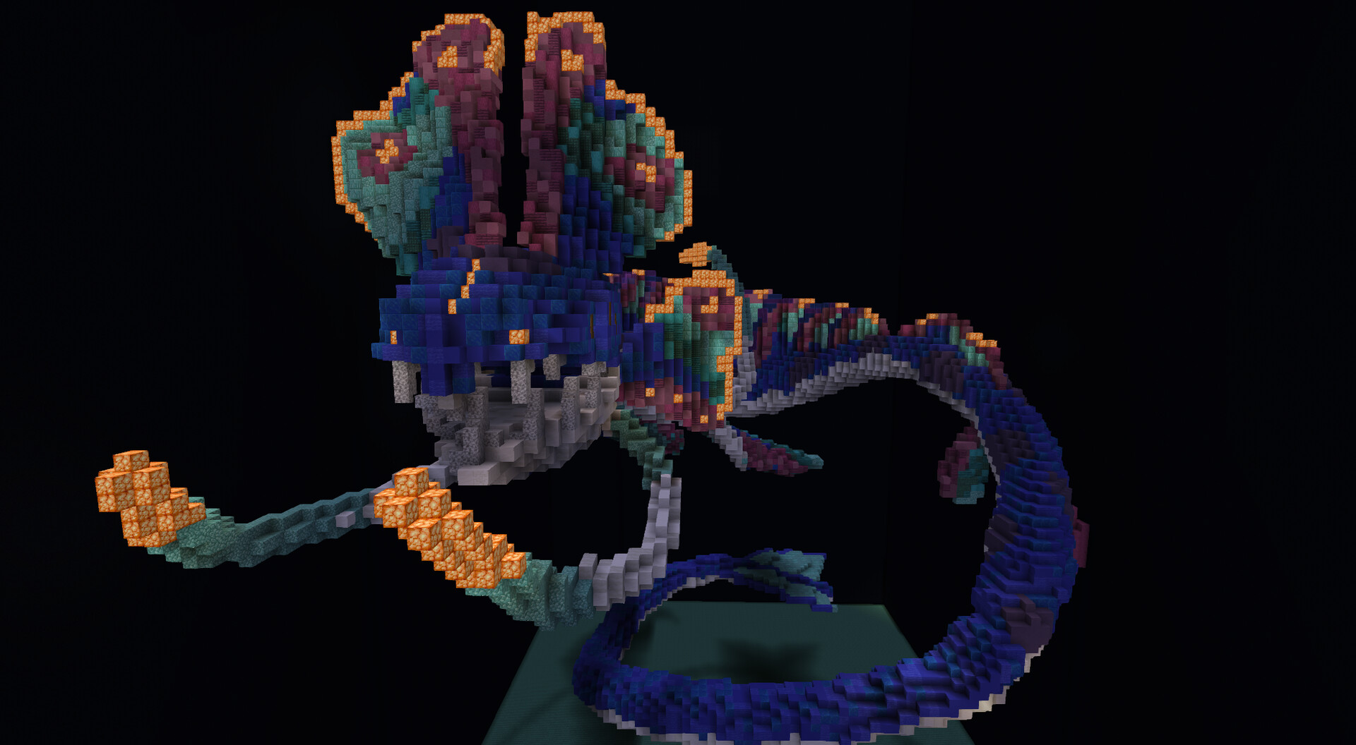 Sea serpent - Organic [1.16] Minecraft Map