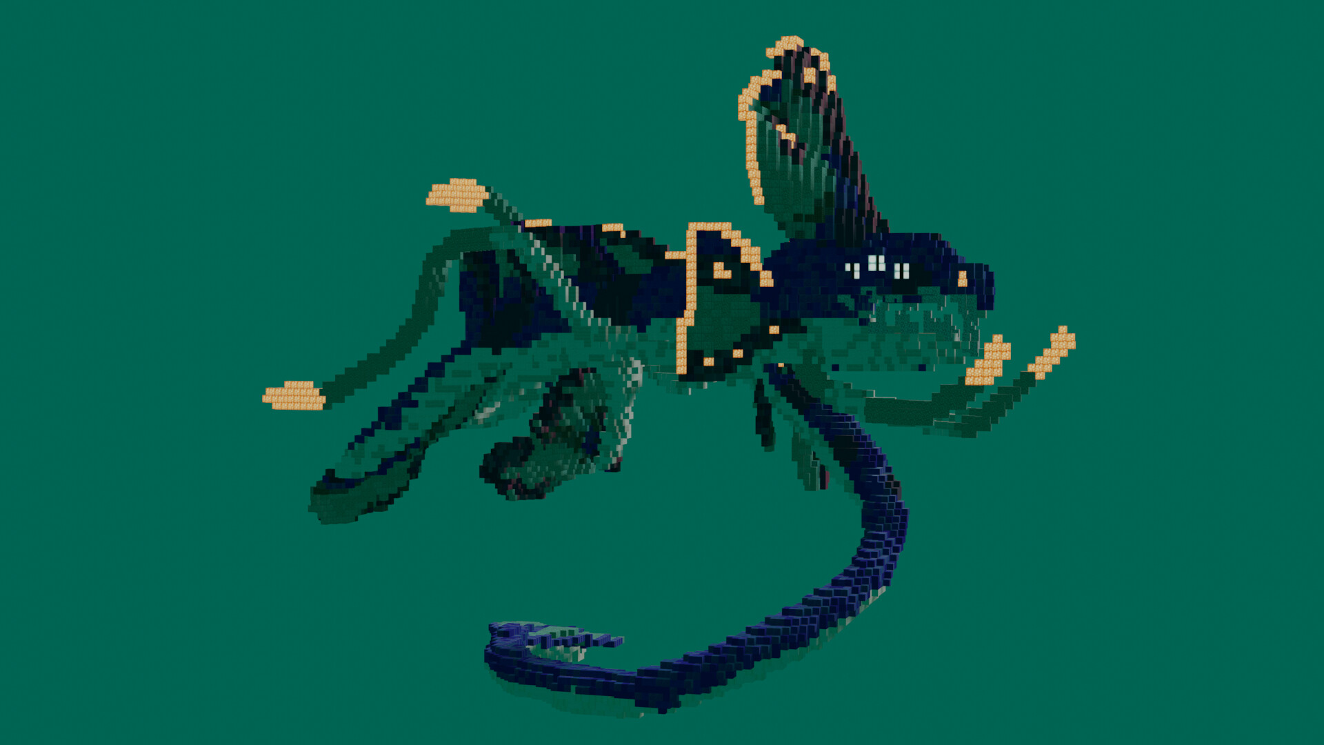 Sea serpent - Organic [1.16] Minecraft Map