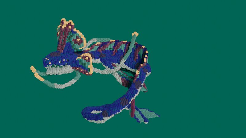 Sea serpent - Organic [1.16] Minecraft Map