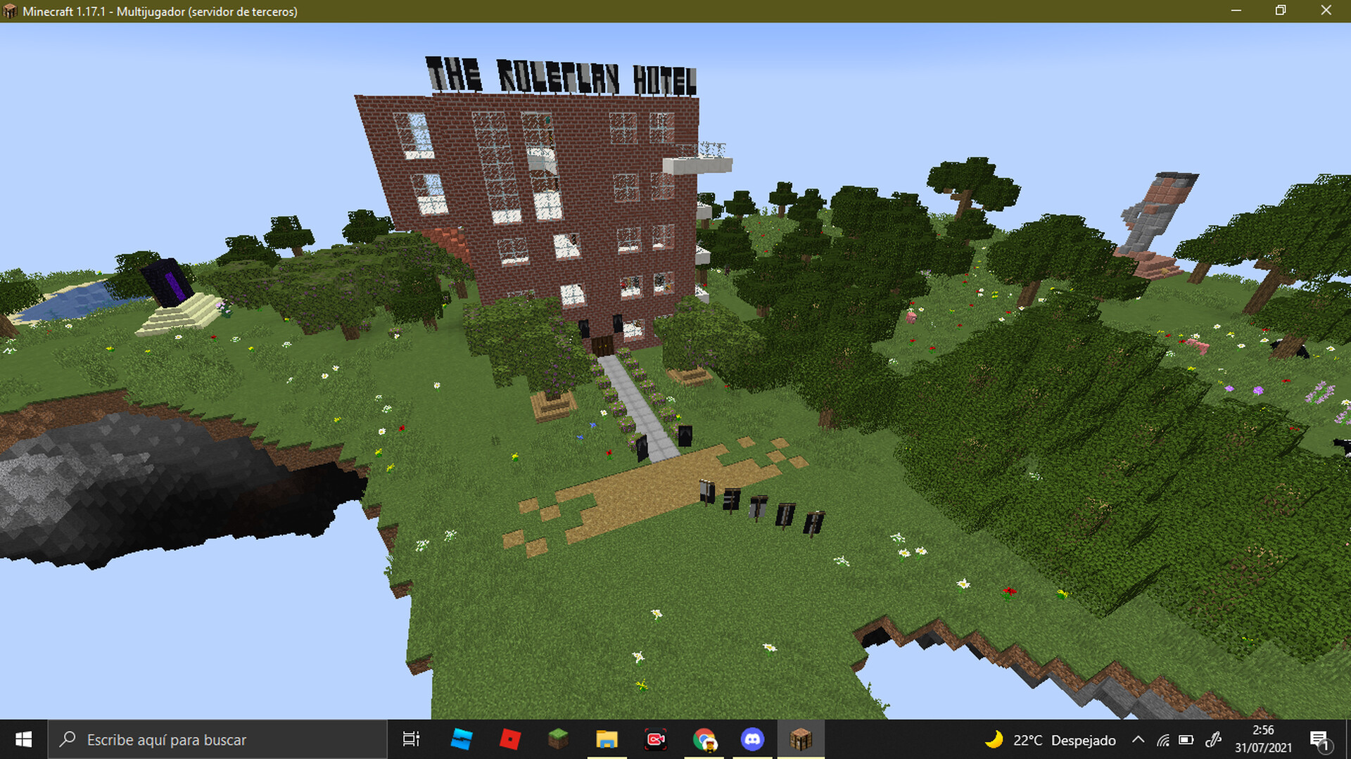 The Roleplay Hotel Minecraft Map