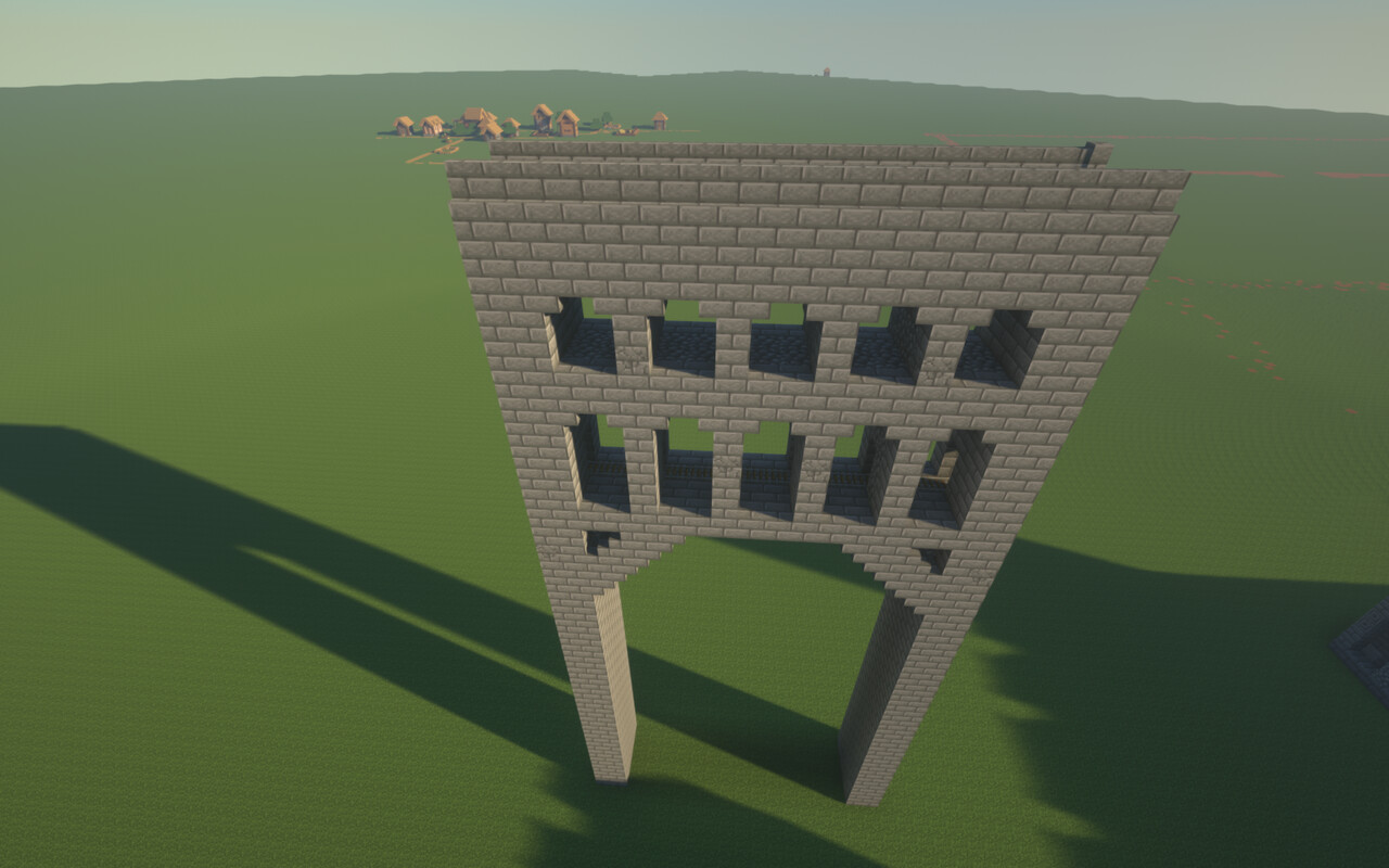Modular Aqueduct with Rail (just add water) Minecraft Map