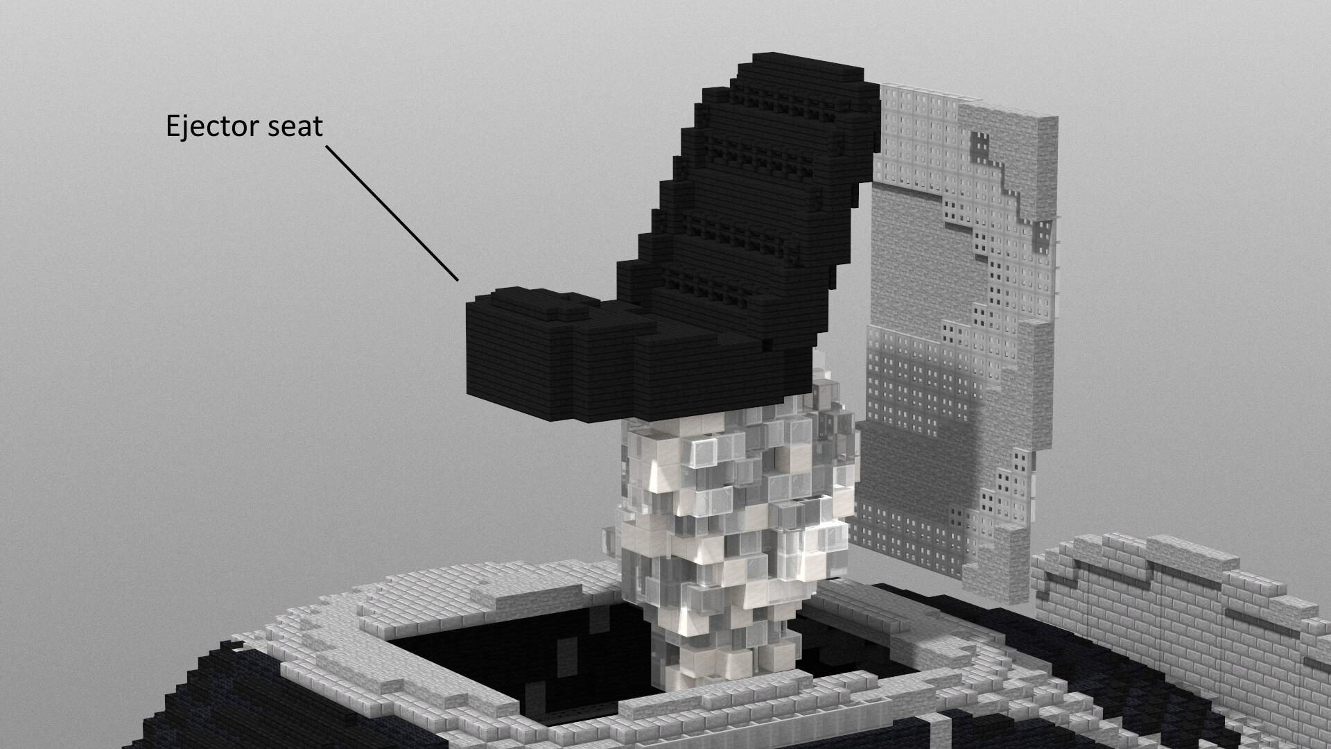 Aston Martin DB5 007 | 20:1 car Minecraft Map