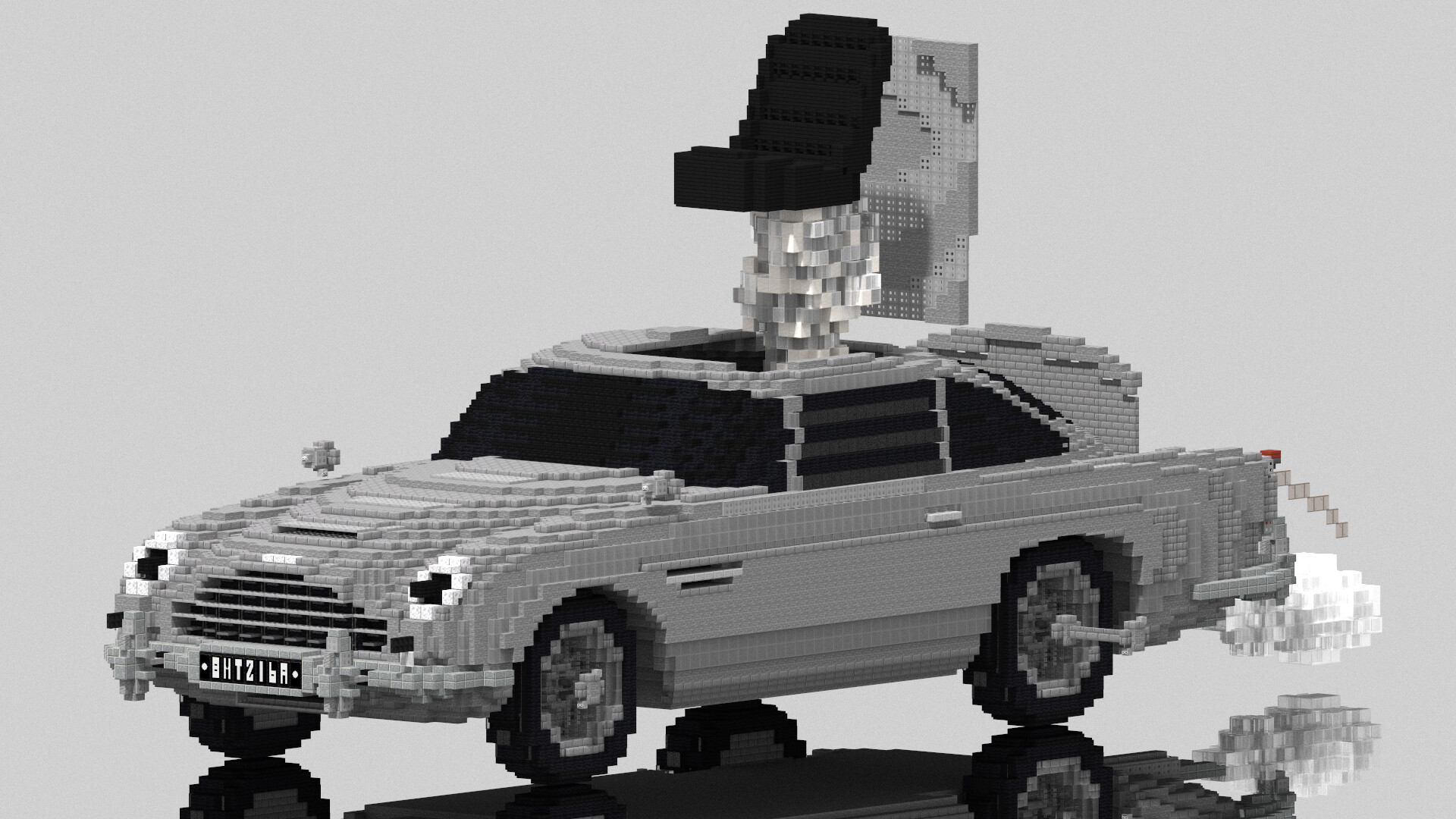 Aston Martin DB5 007 | 20:1 car Minecraft Map