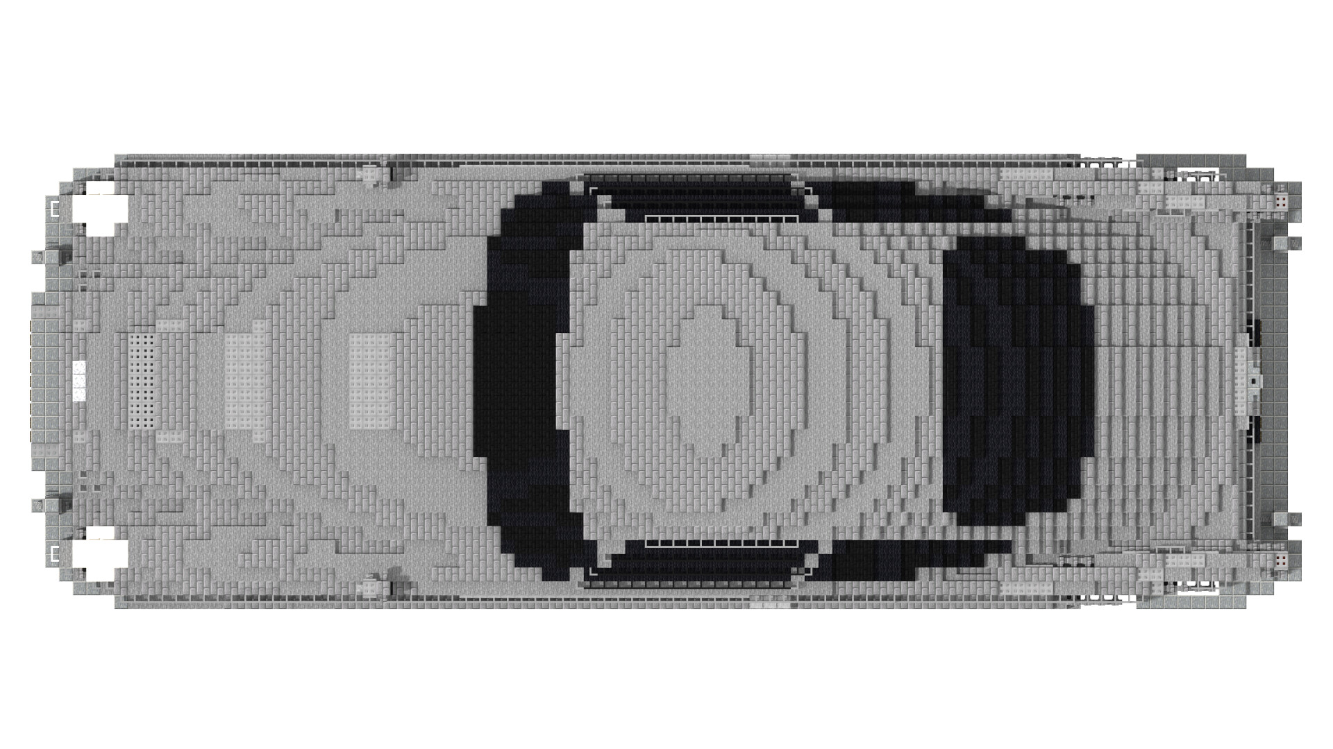 Aston Martin DB5 007 | 20:1 car Minecraft Map