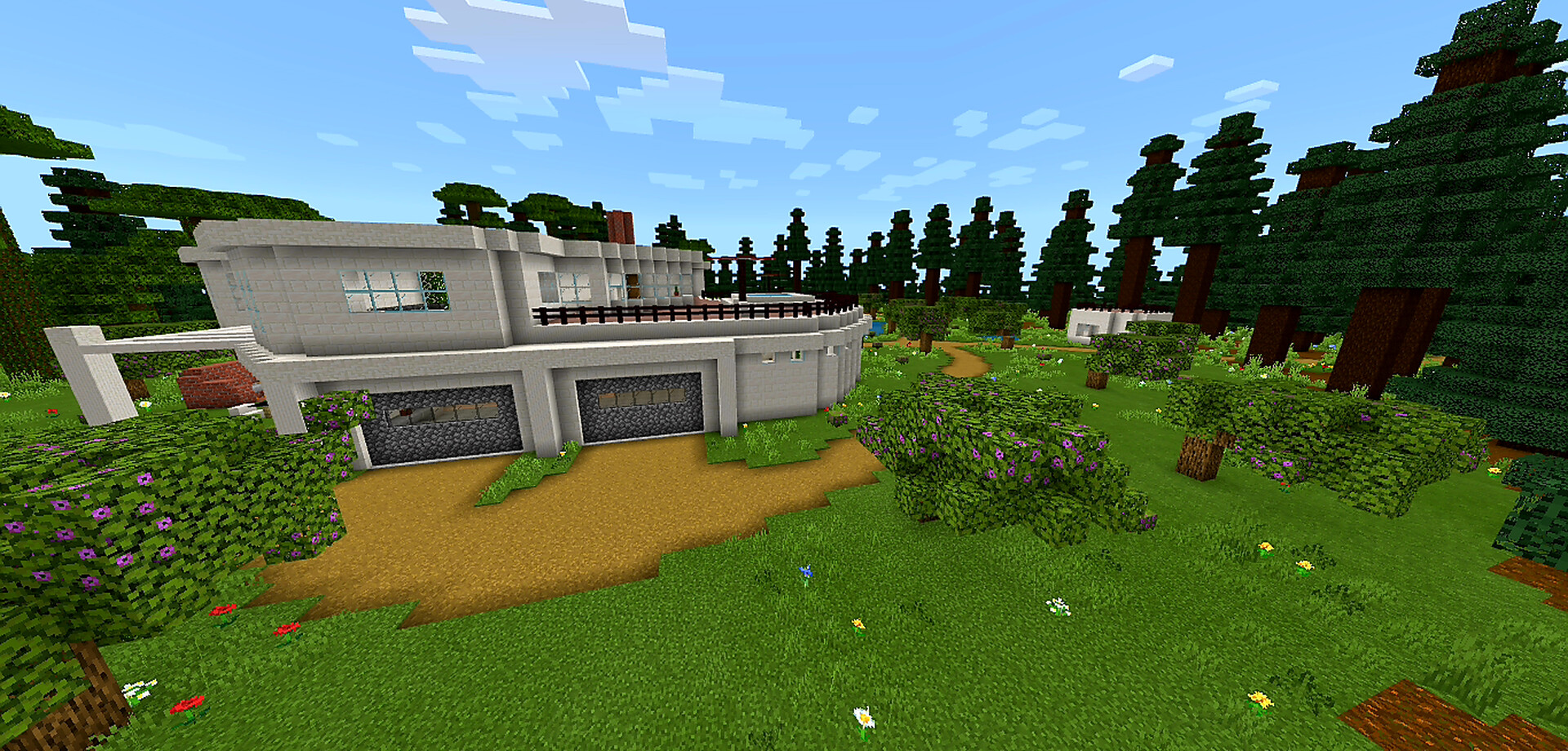 Redstone Mansion [Redstone Creation] Minecraft Map