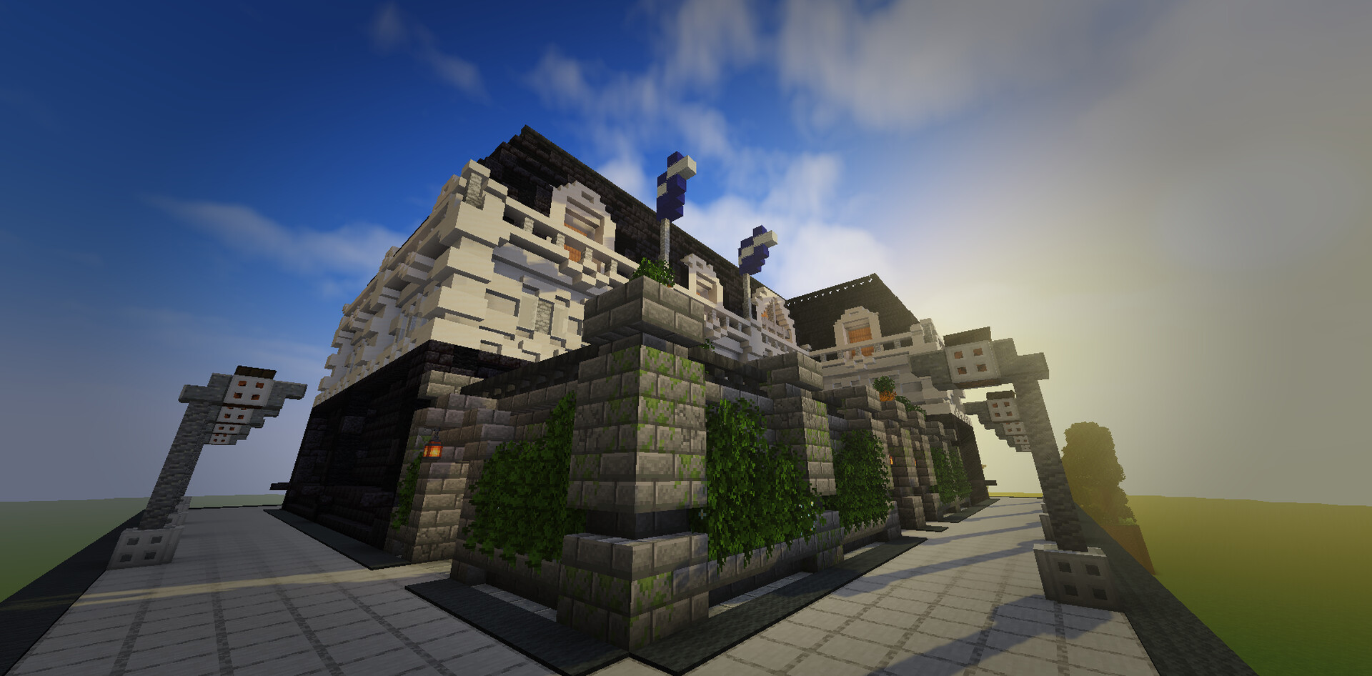 Random modern house Minecraft Map