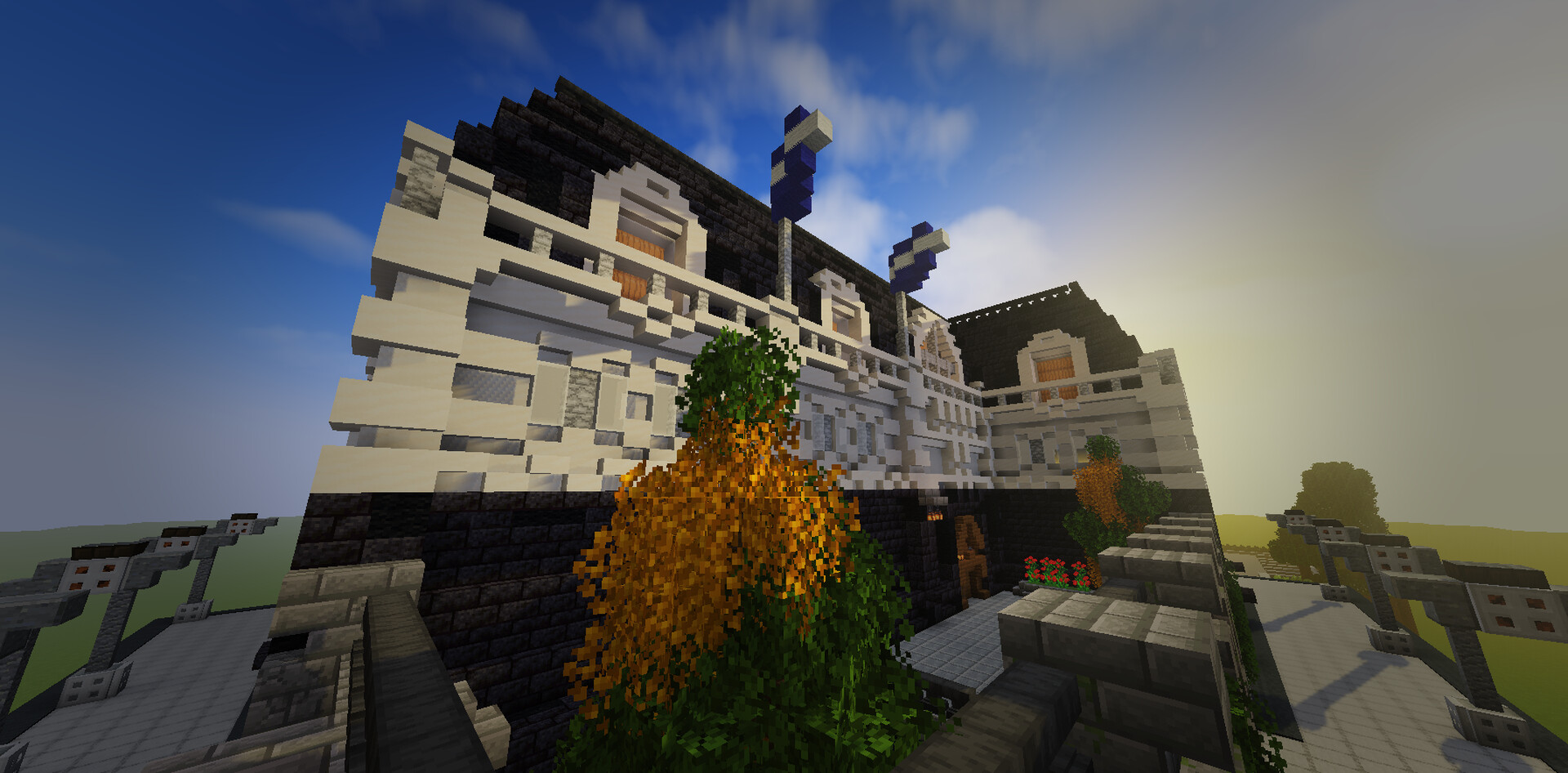 Random modern house Minecraft Map