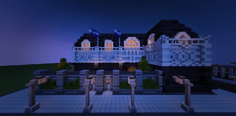 Random modern house Minecraft Map