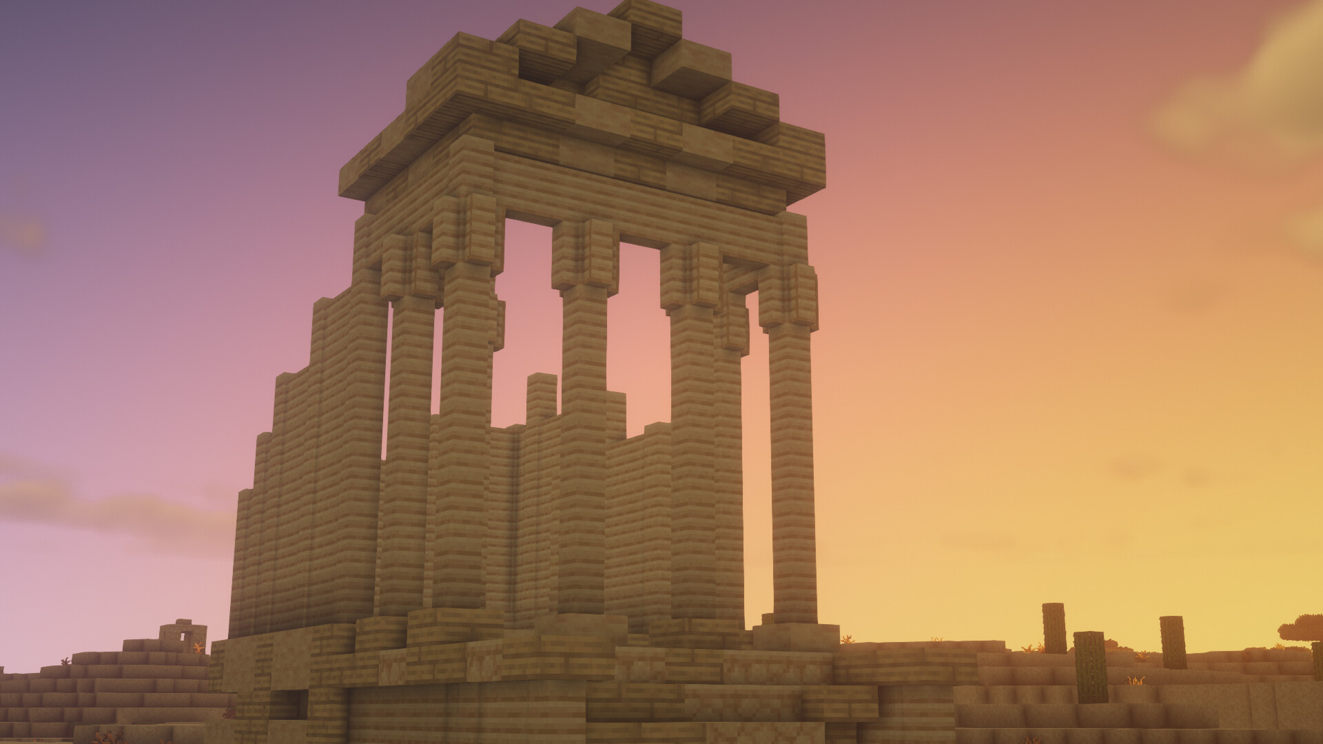 Ancient ruins (Античные руины) Minecraft Map