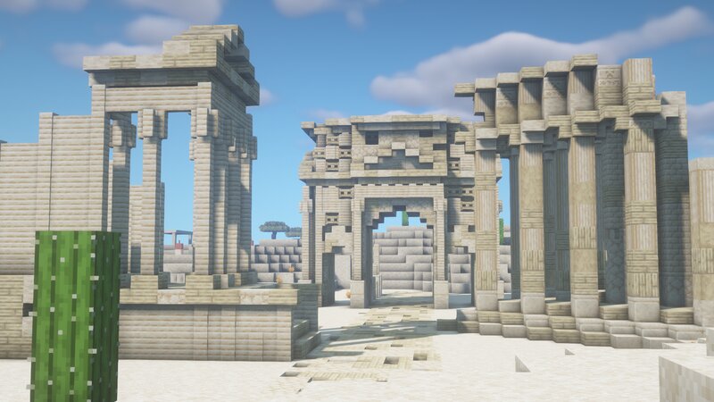 Ancient ruins (Античные руины) Minecraft Map