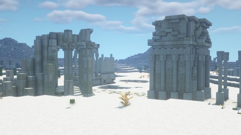 Ancient ruins (Античные руины) Minecraft Map