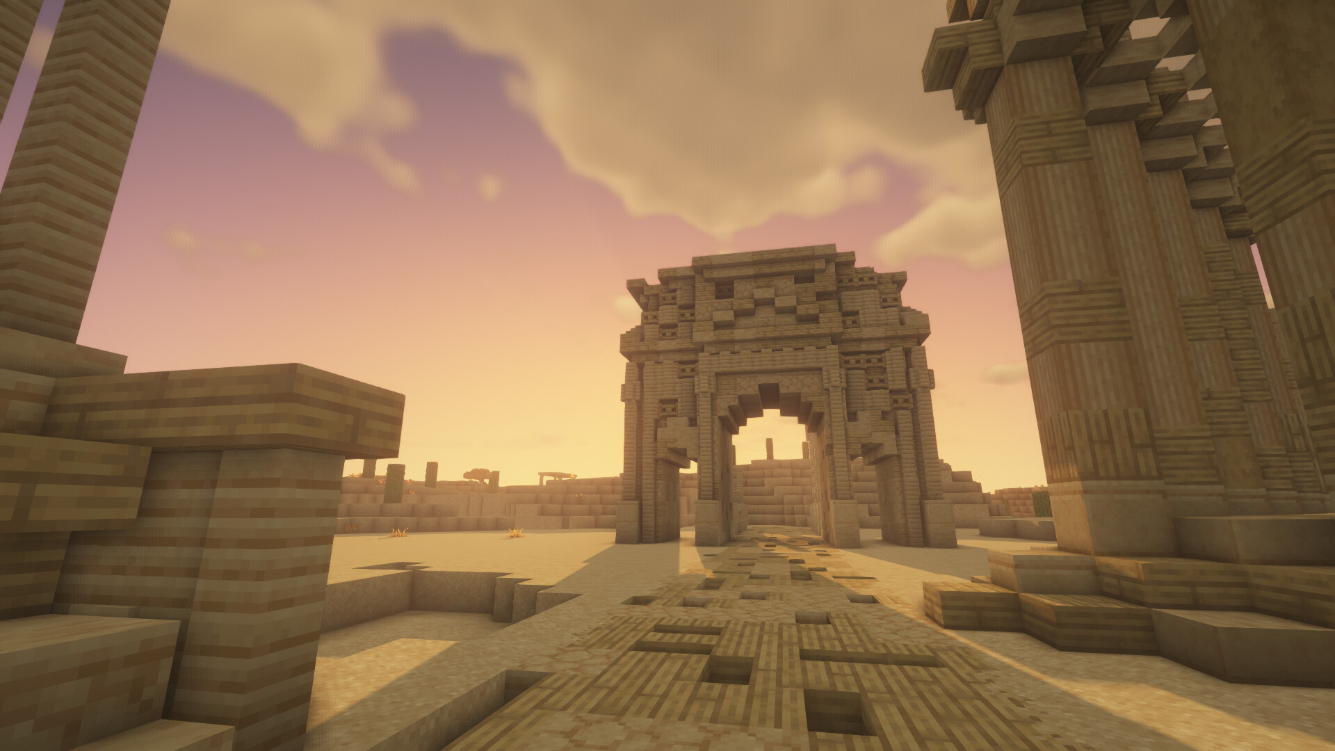 Ancient ruins (Античные руины) Minecraft Map