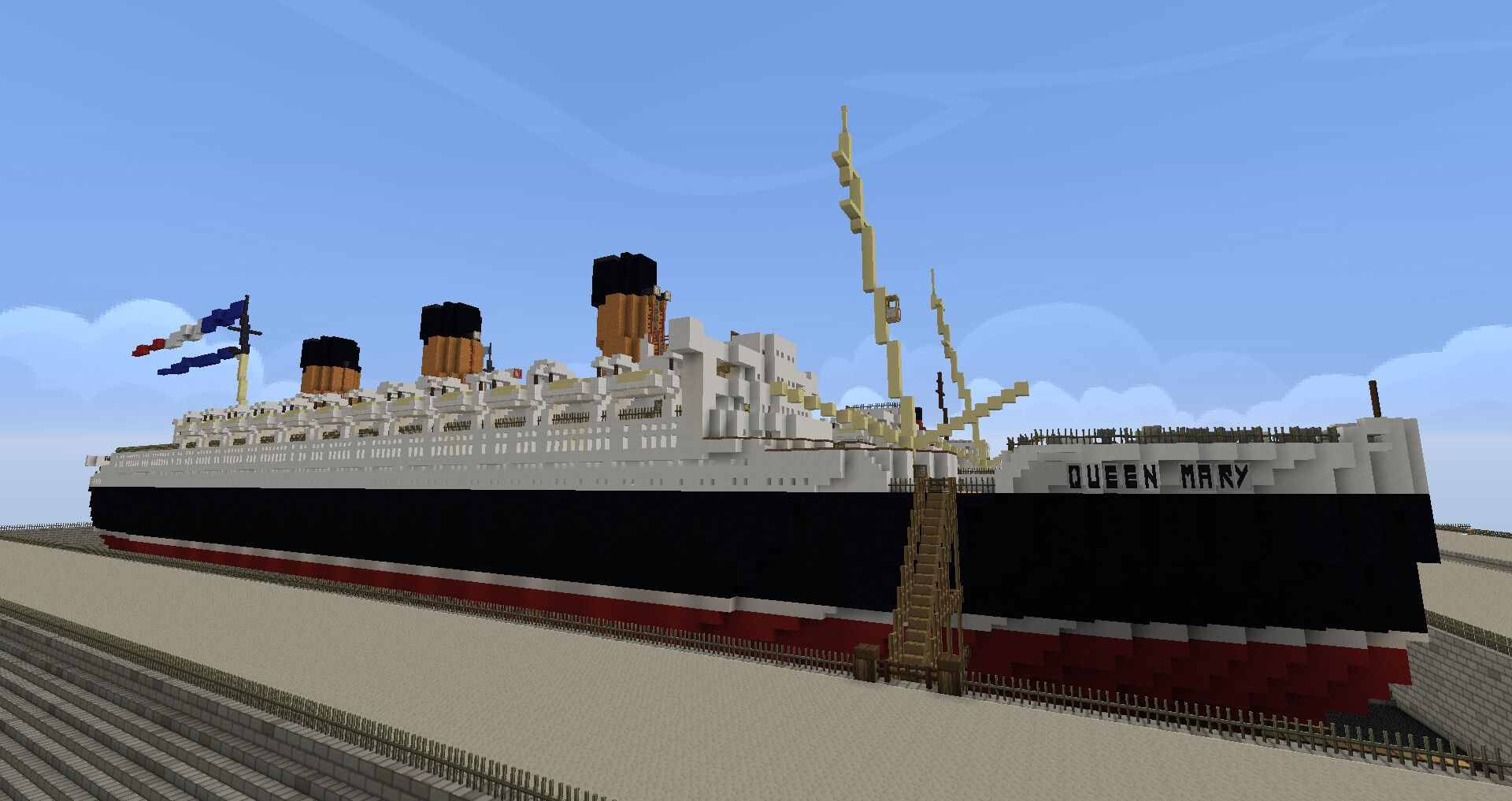 Historic Mini Shipyard Minecraft Map