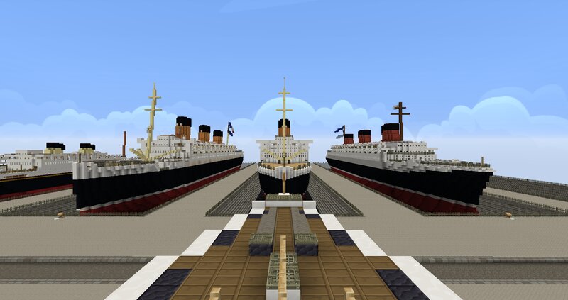 Historic Mini Shipyard Minecraft Map