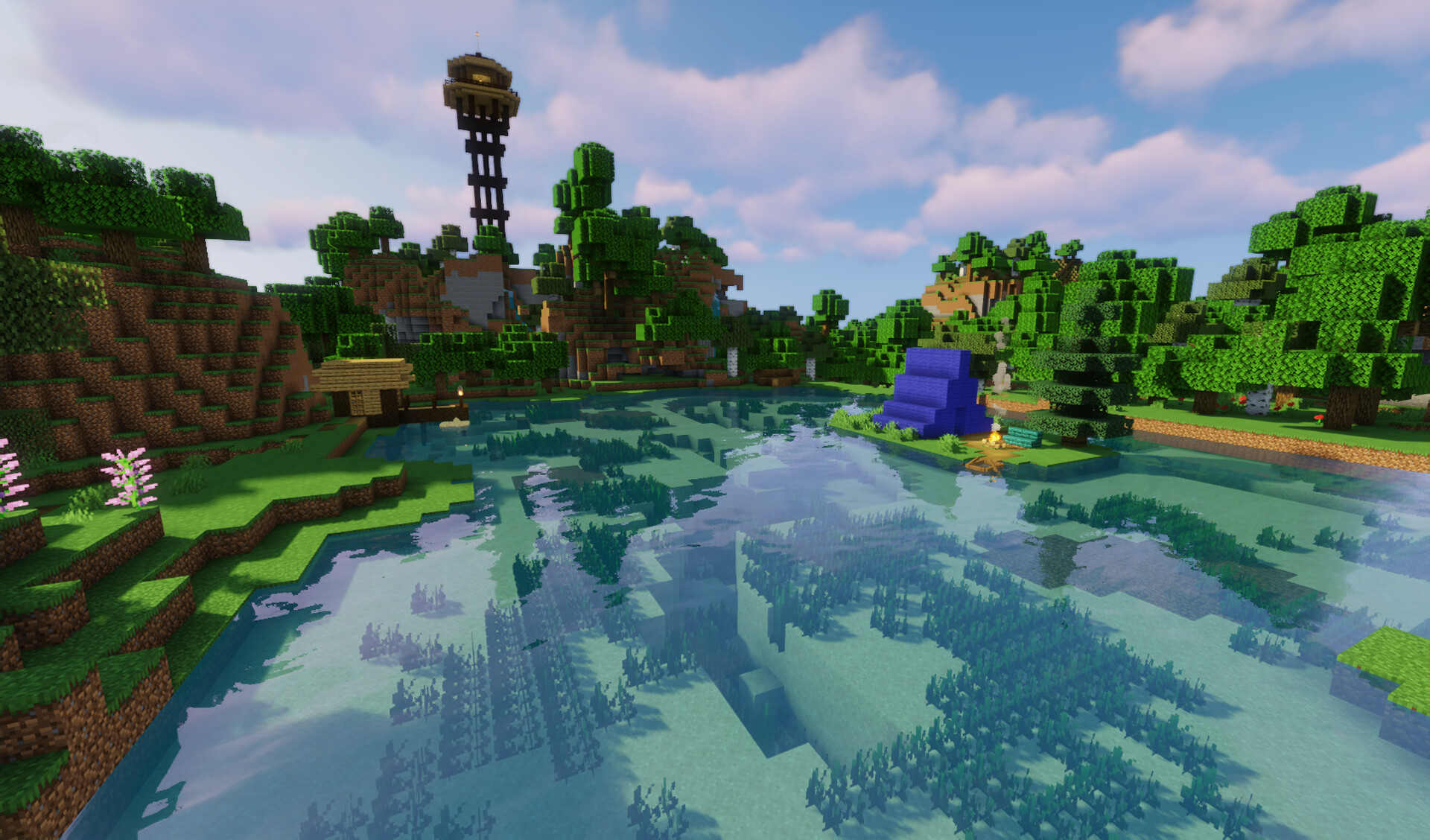 Forest Campgrounds Hunt Minecraft Map