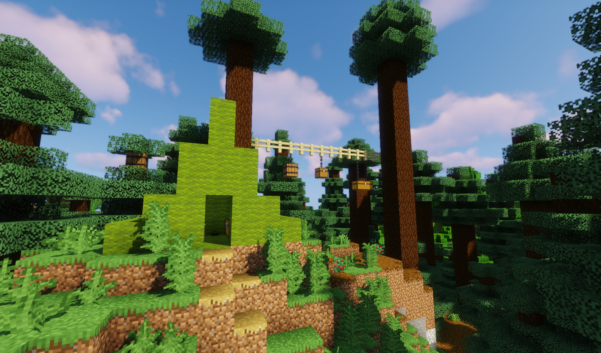 Forest Campgrounds Hunt Minecraft Map