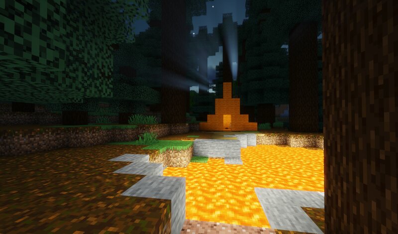 Forest Campgrounds Hunt Minecraft Map