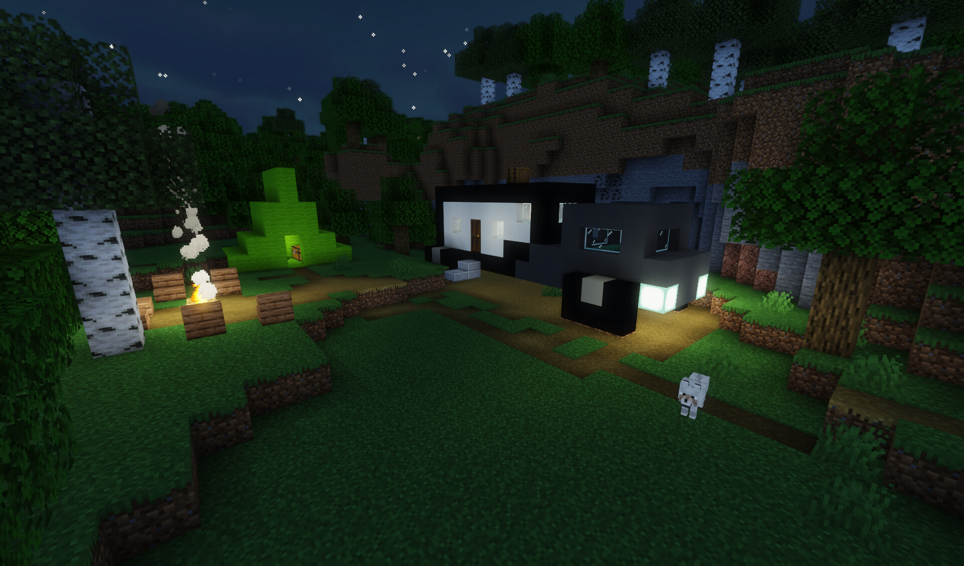 Forest Campgrounds Hunt Minecraft Map