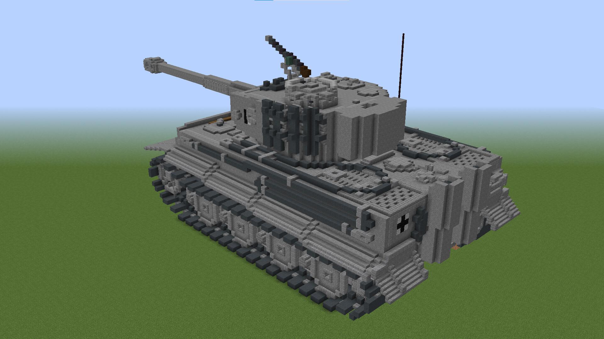 PzKpfw. VI Tiger 1 Ausf. E #115 Minecraft Map