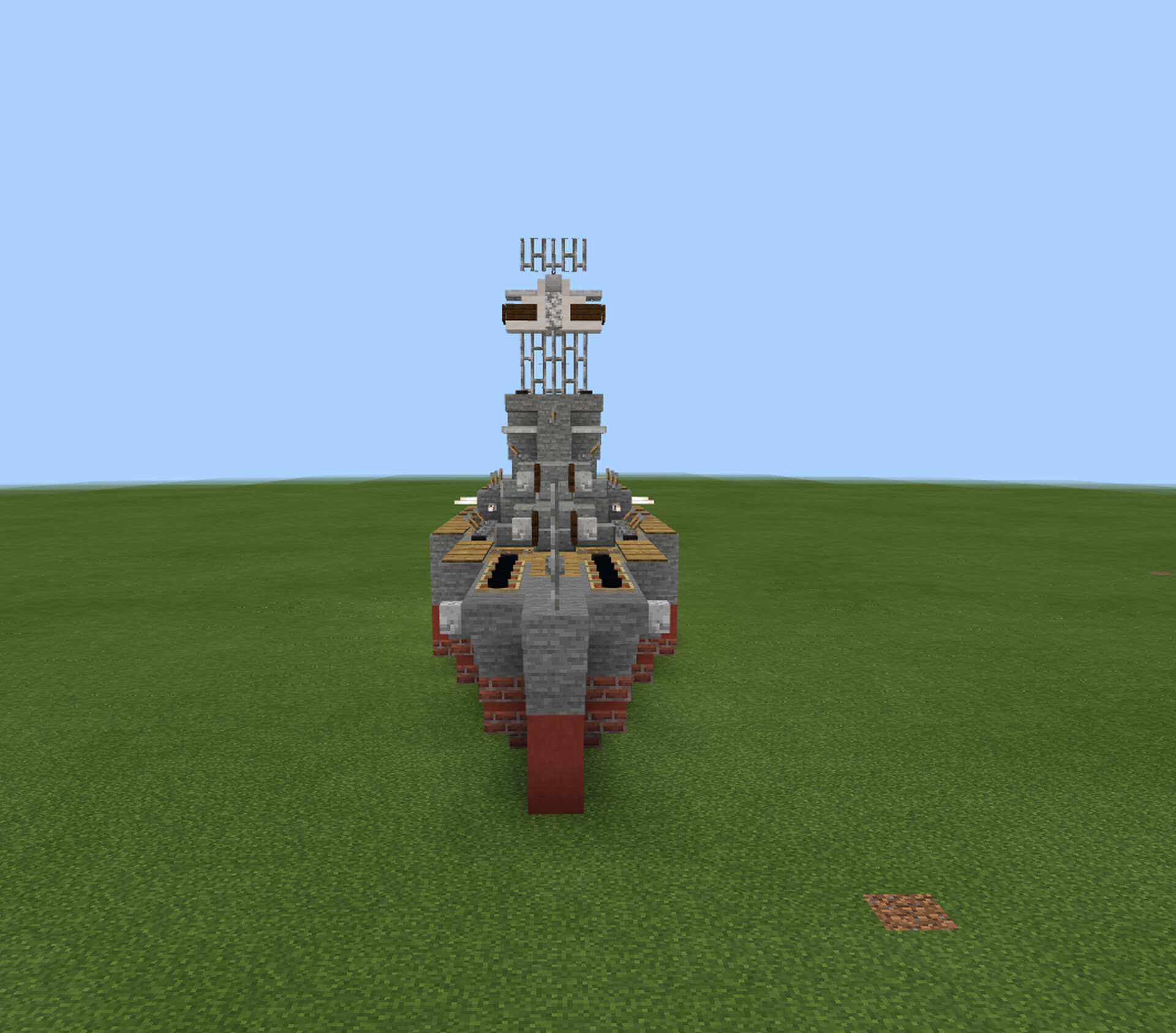 USS Colorado BB-45 1.5 scale (my design Minecraft Map