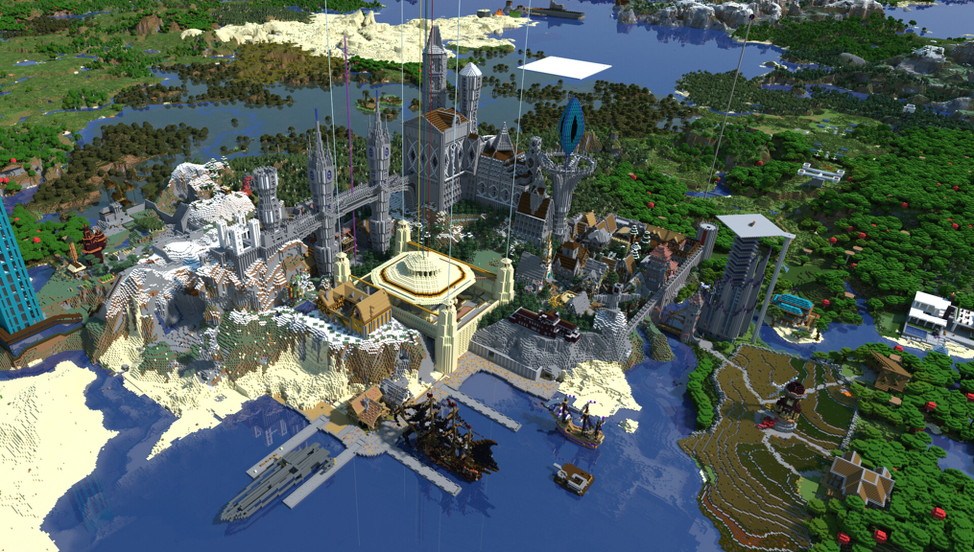 Daneyoable's Survival Server [Download] Minecraft Map