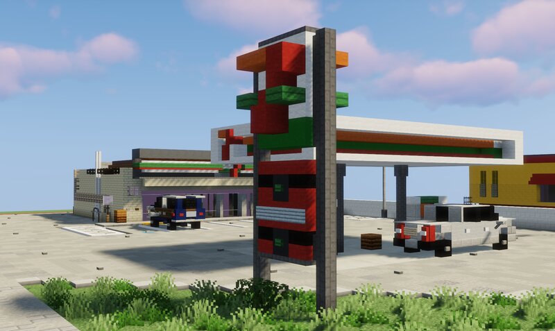 7-Eleven | DOWNLOAD Minecraft Map