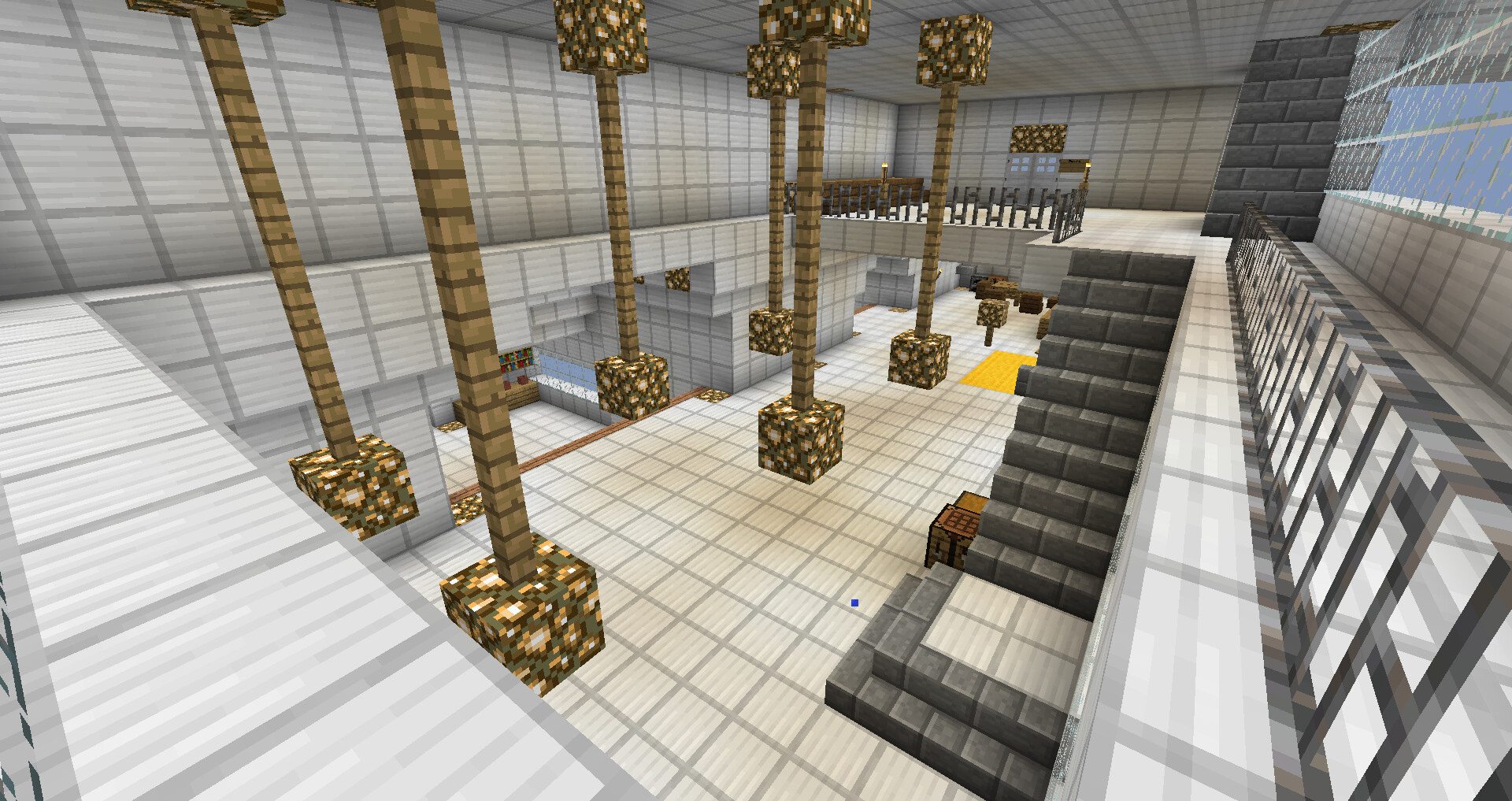 Sky Base Minecraft Map