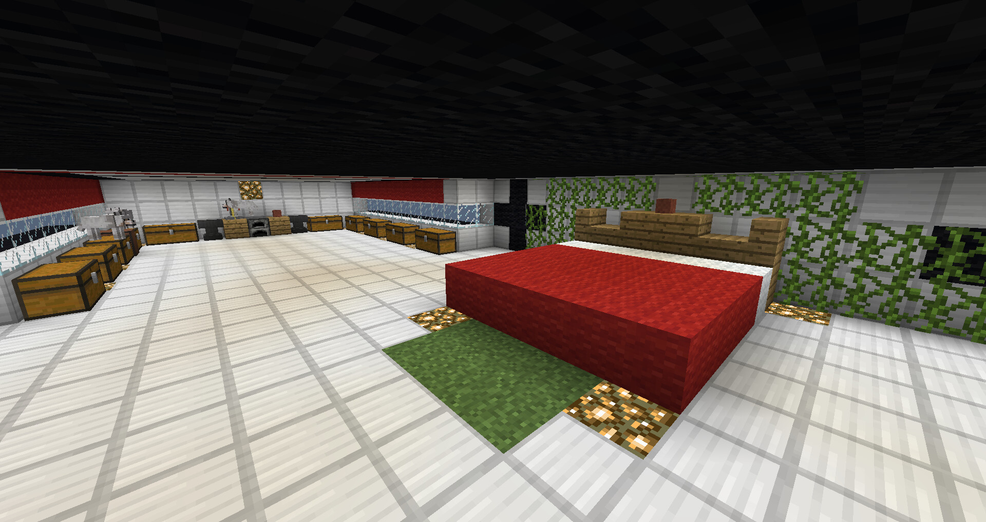 Sky Base Minecraft Map