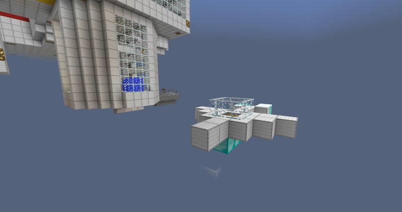 Sky Base Minecraft Map