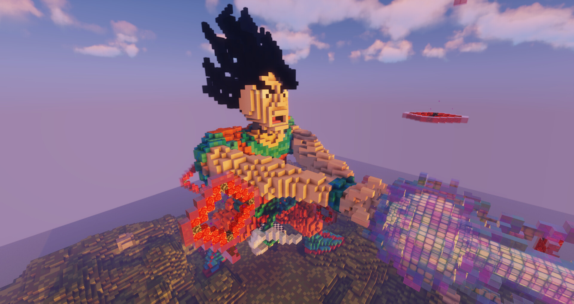 🦋"Goku" - Elytra Racing Map🦋 Minecraft Map