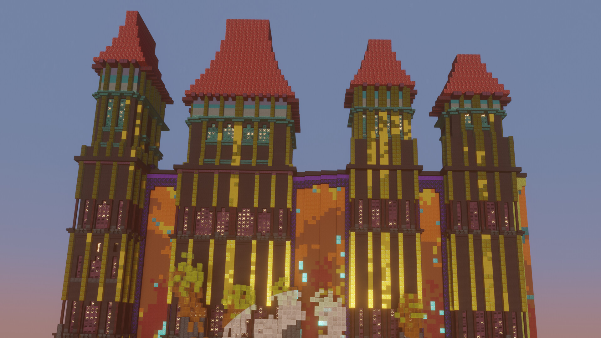 The ineffable Nether Fortress Minecraft Map